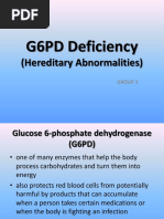 G6PD Deficiency: Foods to Avoid | PDF | Tofu | Soybean