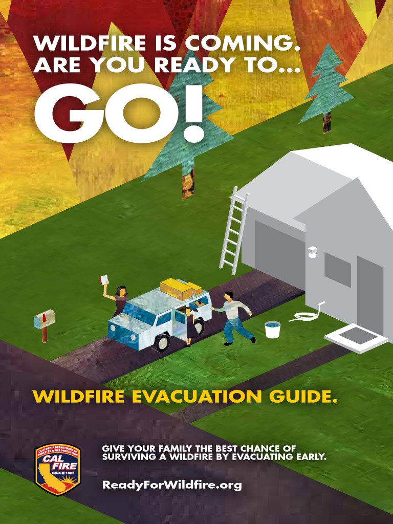 Calfire Go Brochure Evacuation Guide | PDF | Firefighter | Emergency ...