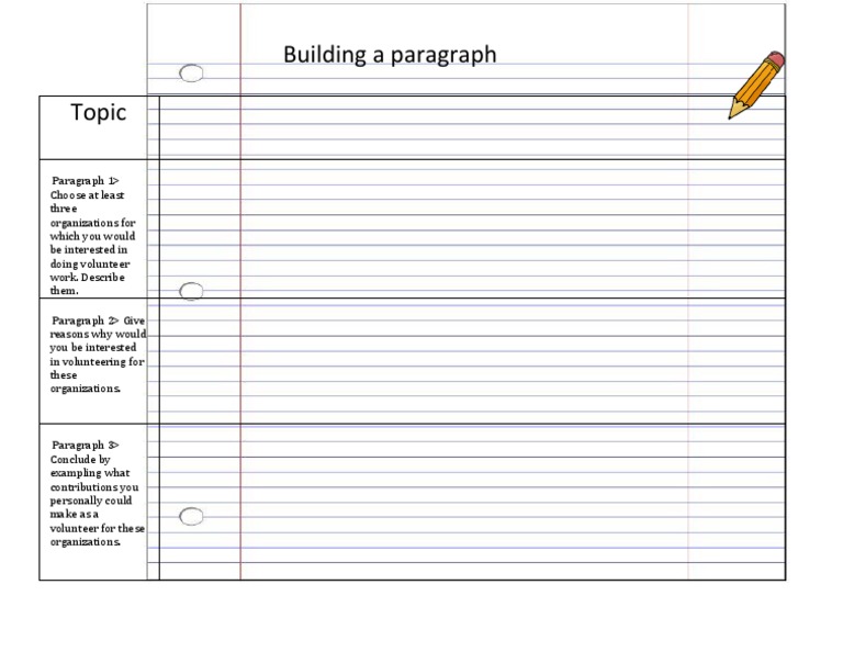 Building A Paragraph | PDF