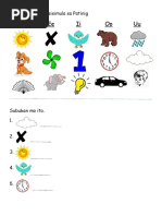 Letrang Aa Kindergarten Worksheets | PDF