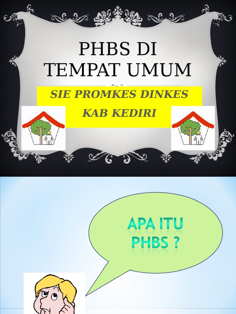 PHBS Di Tempat Umum | PDF | Pengembangan Diri | Kesehatan Holistik