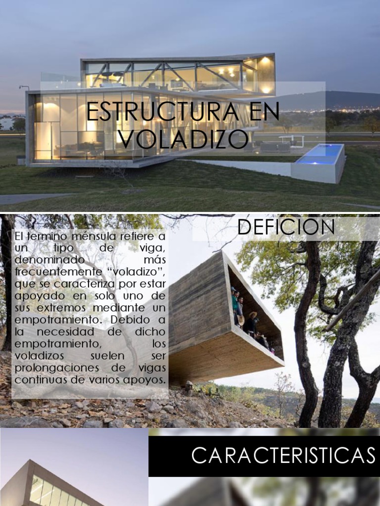Estructuras y Cálculos de Voladizos | PDF | Doblar | Science
