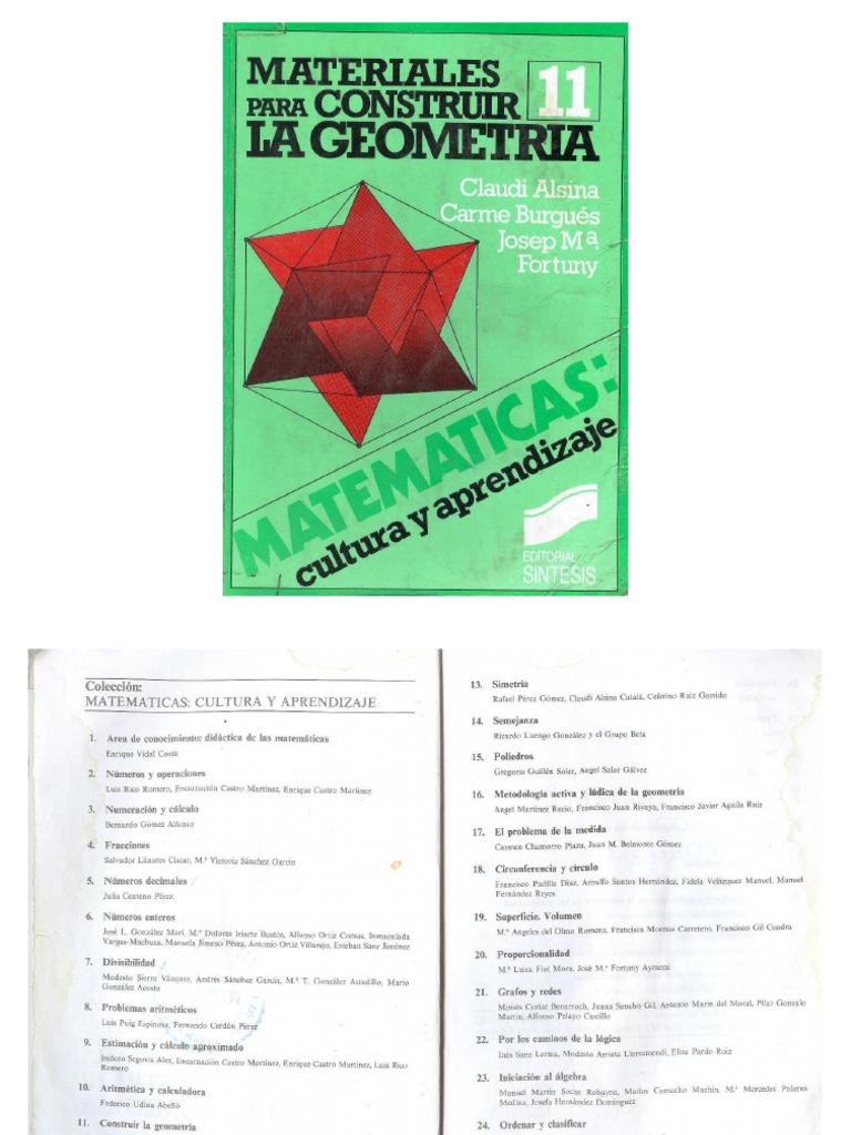 Varios - Cultura Y Aprendizaje 11 - Materiales para Construir La ...