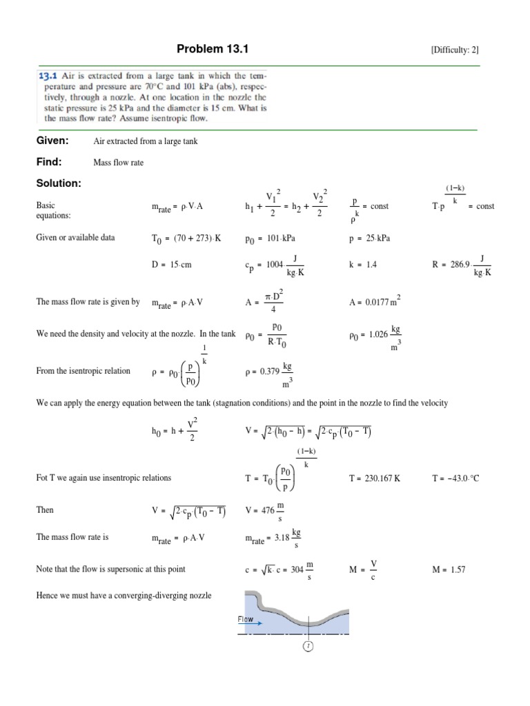 Cap. 13 | PDF | Mach Number | Fluid Dynamics