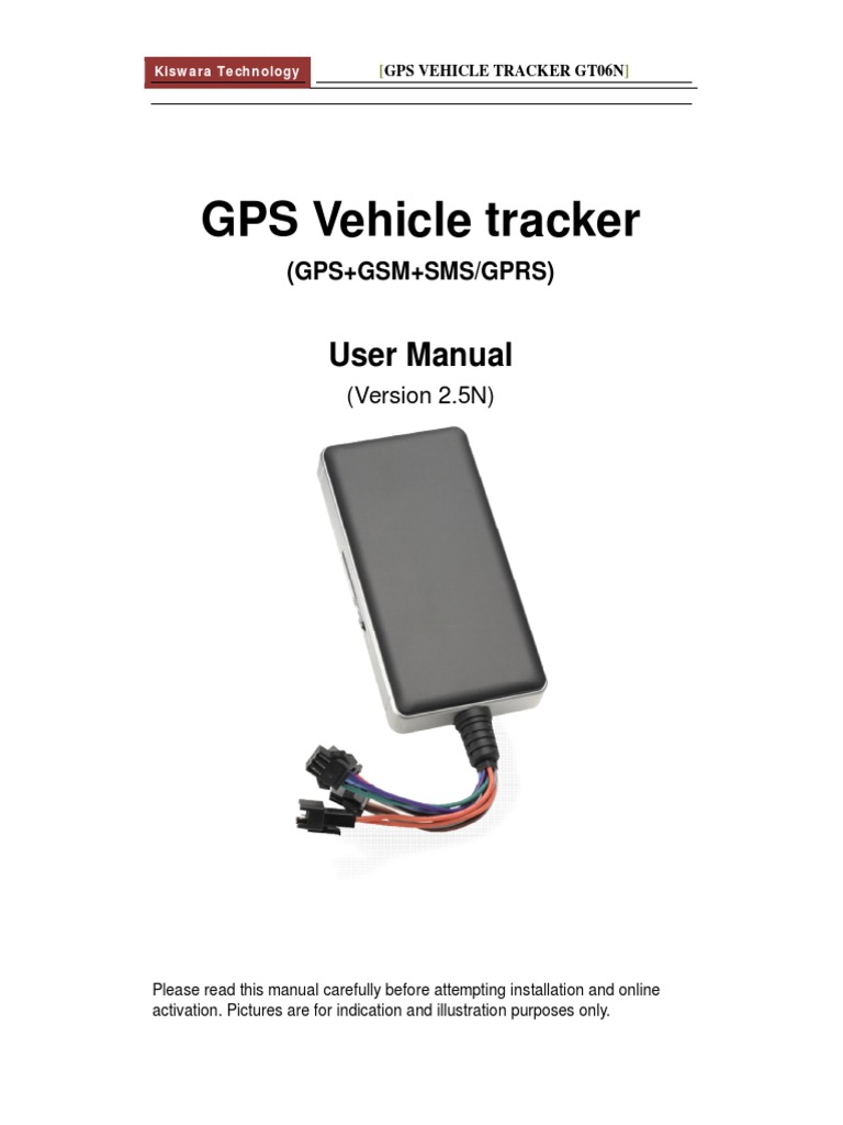 GT06N User Manual-V2 PDF | PDF | General Packet Radio Service | Relay