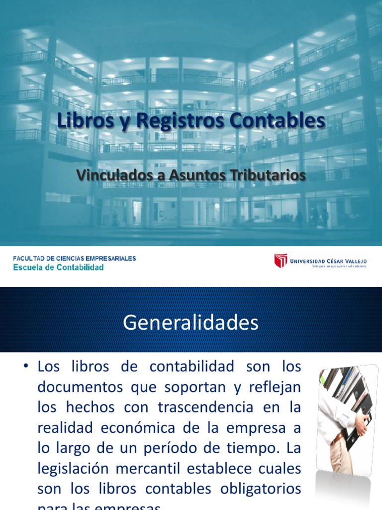 Libros y Registros Contables PDF | PDF | Contabilidad | Contabilidad ...