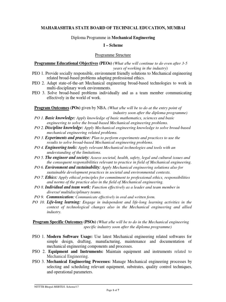 I Scheme | PDF | Engineering | Educational Assessment