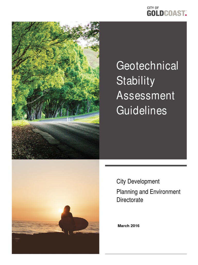 Geotechnical Stability Guidelines PDF | PDF | Geotechnical Engineering ...