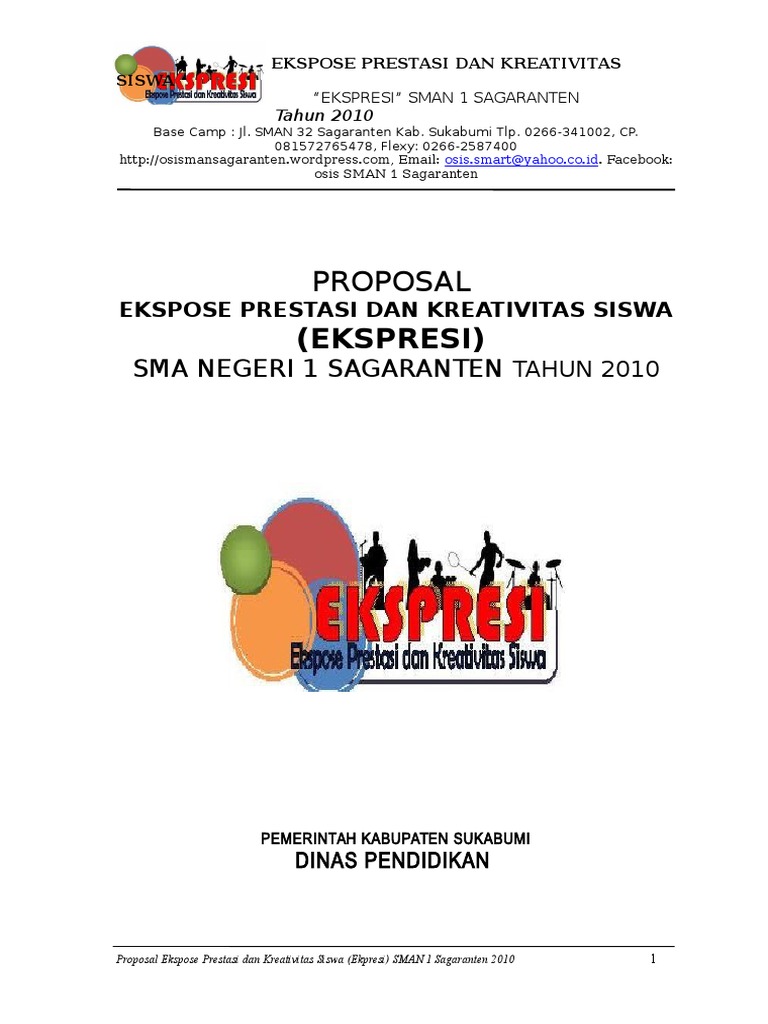 Contoh Proposal Osis | PDF