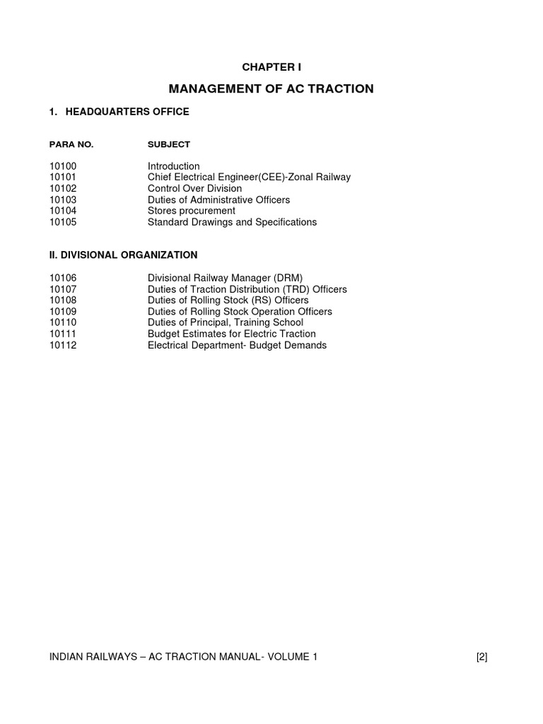 ACTM | PDF | Electrical Substation | Rail Transport