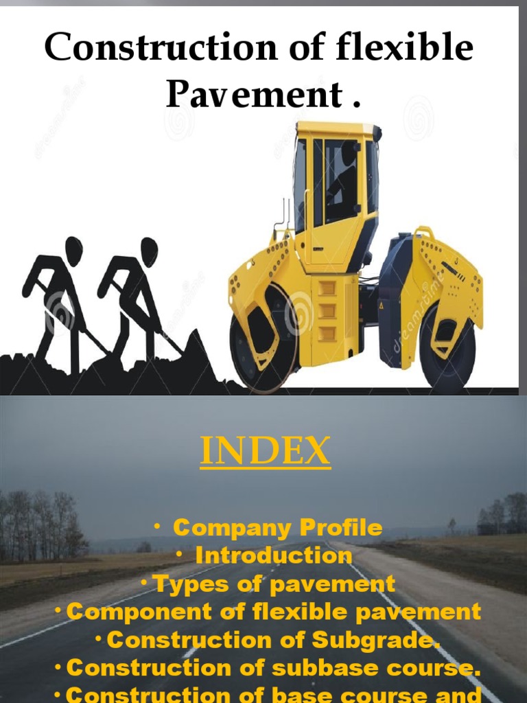 Construction On Flexible Pavement | PDF | Road Surface | Asphalt
