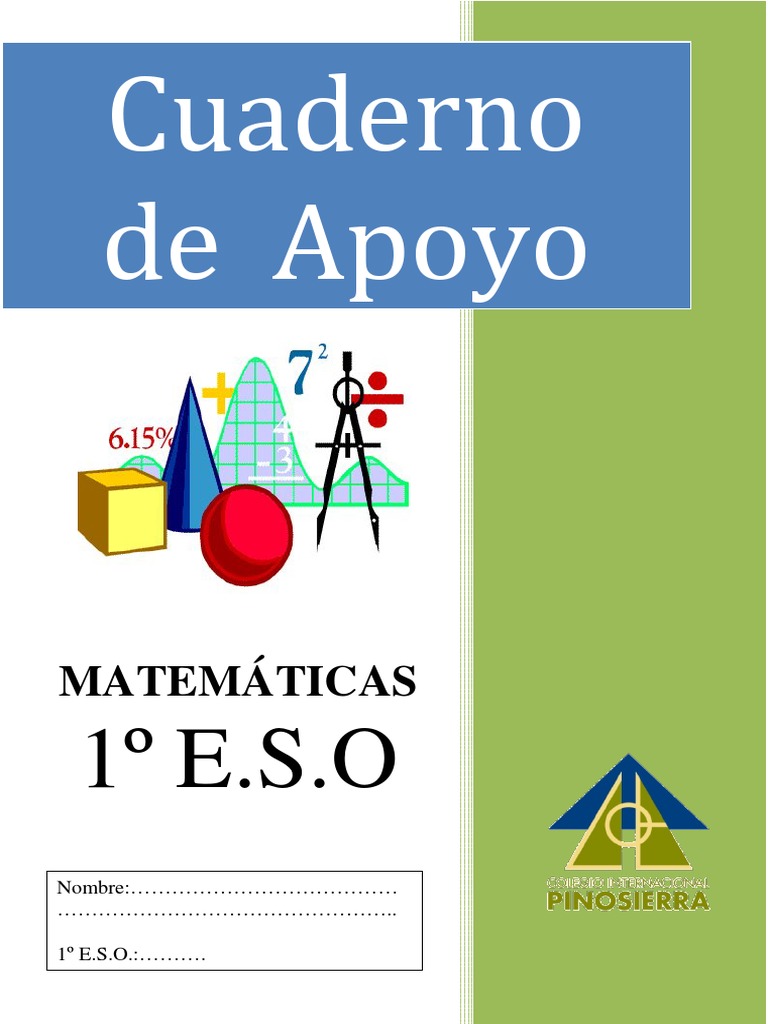 Cuaderno de Apoyo Matematicas 1 ESO | PDF | Entero | Números