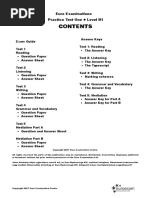 B1 SELT Speaking Test Guide | PDF