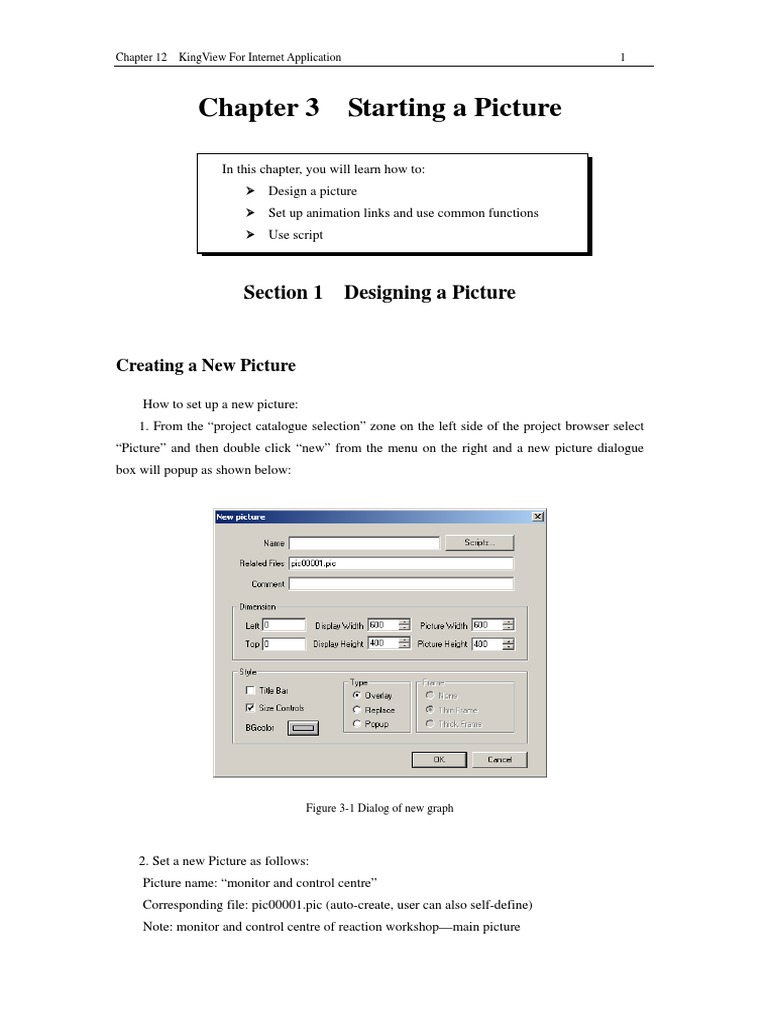 Chapter3 Starting A Picture | PDF | Pipeline Transport | Cursor (User Interface)