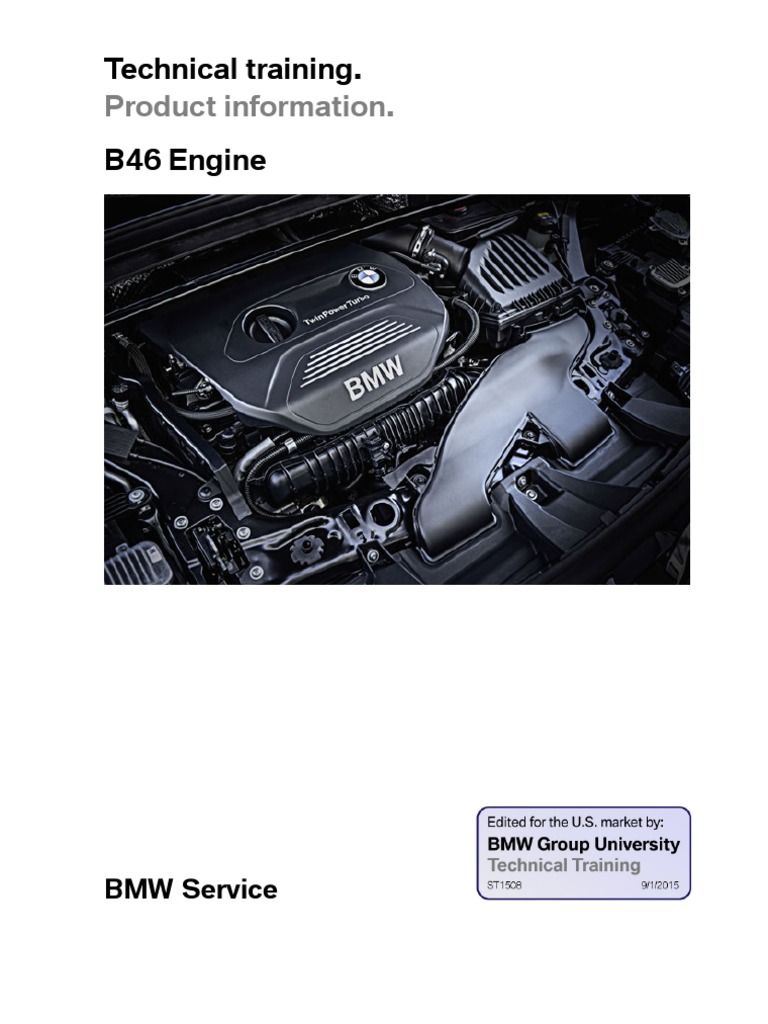02 B46 Engine | PDF | Vehicle Technology | Automotive Technologies