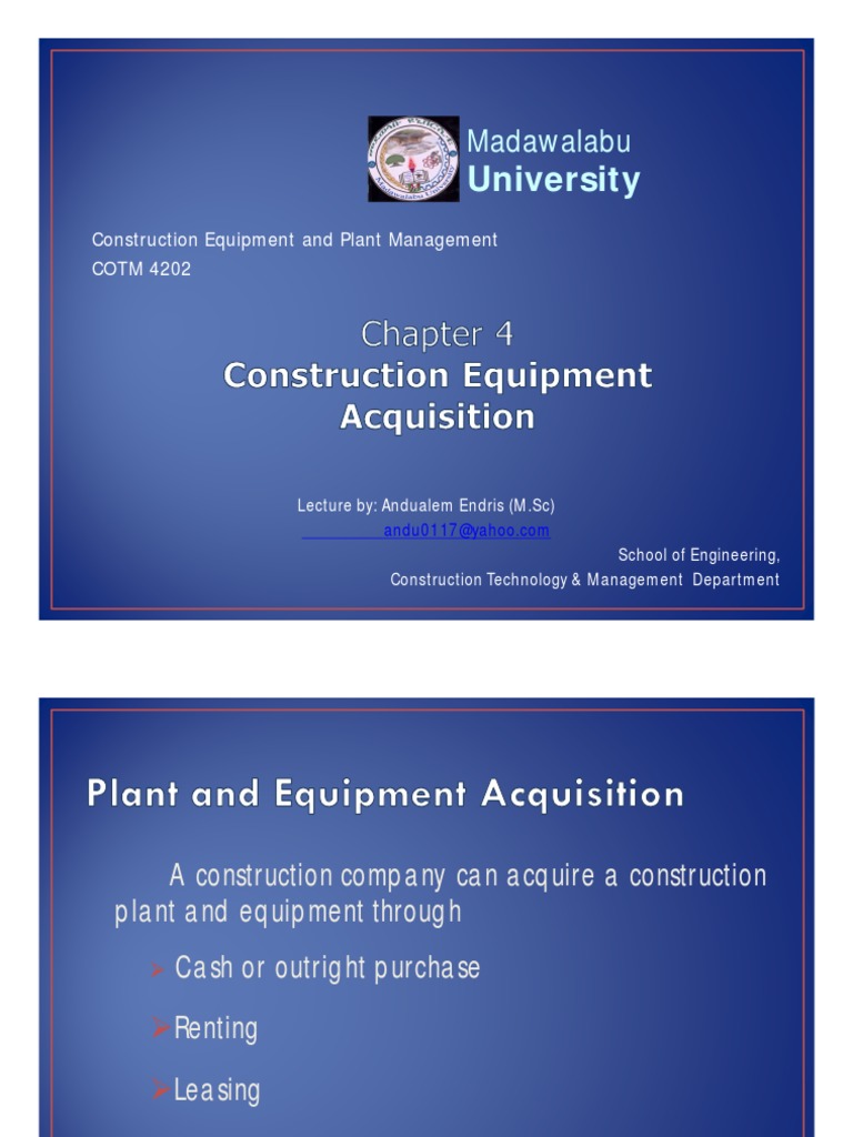 Chapter 4 (Compatibility Mode) | PDF | Depreciation | Business Economics