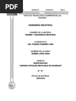 Norma NOM-021-STPS-1994 sobre riesgos laborales | PDF | México