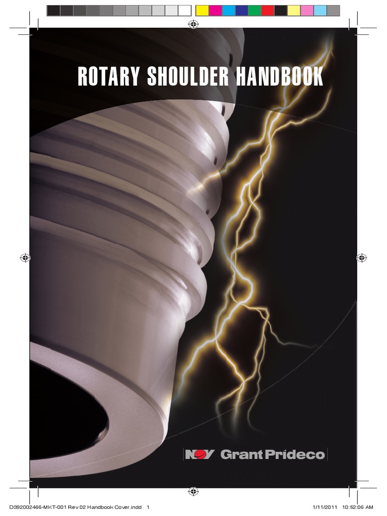 MKT 001 Rev 02 Rotary Shoulder Handbook RS PDF | PDF