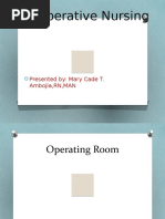 Notes For Perioperative Nursing | PDF