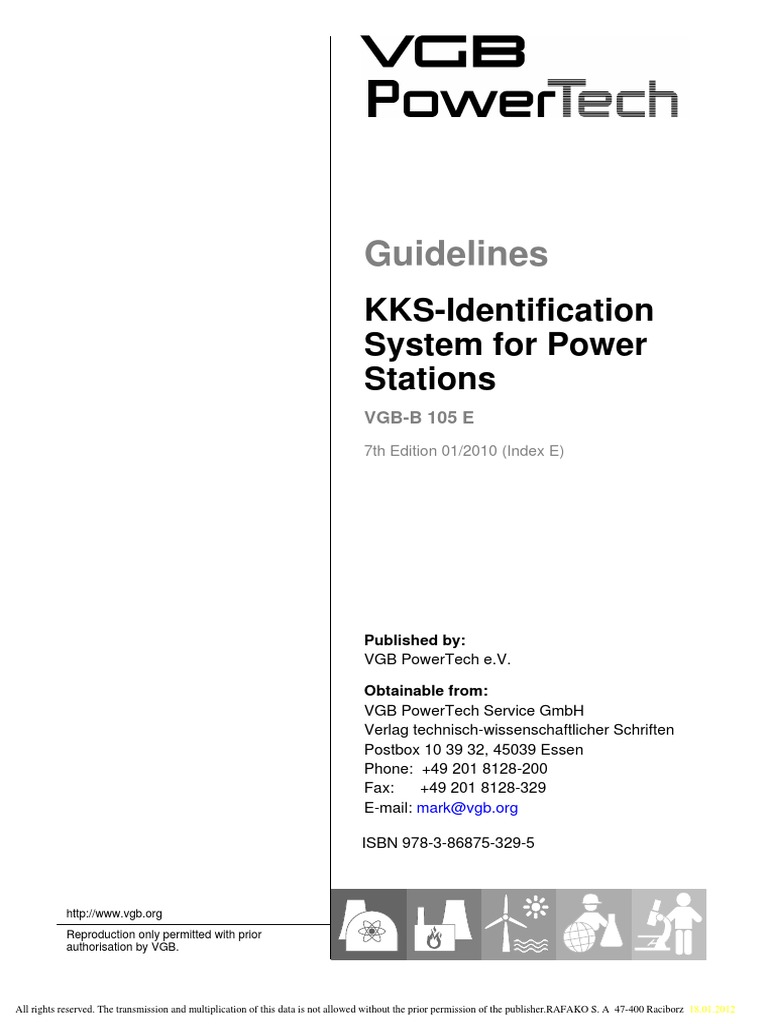 VGB KKS Code | PDF | International Electrotechnical Commission ...