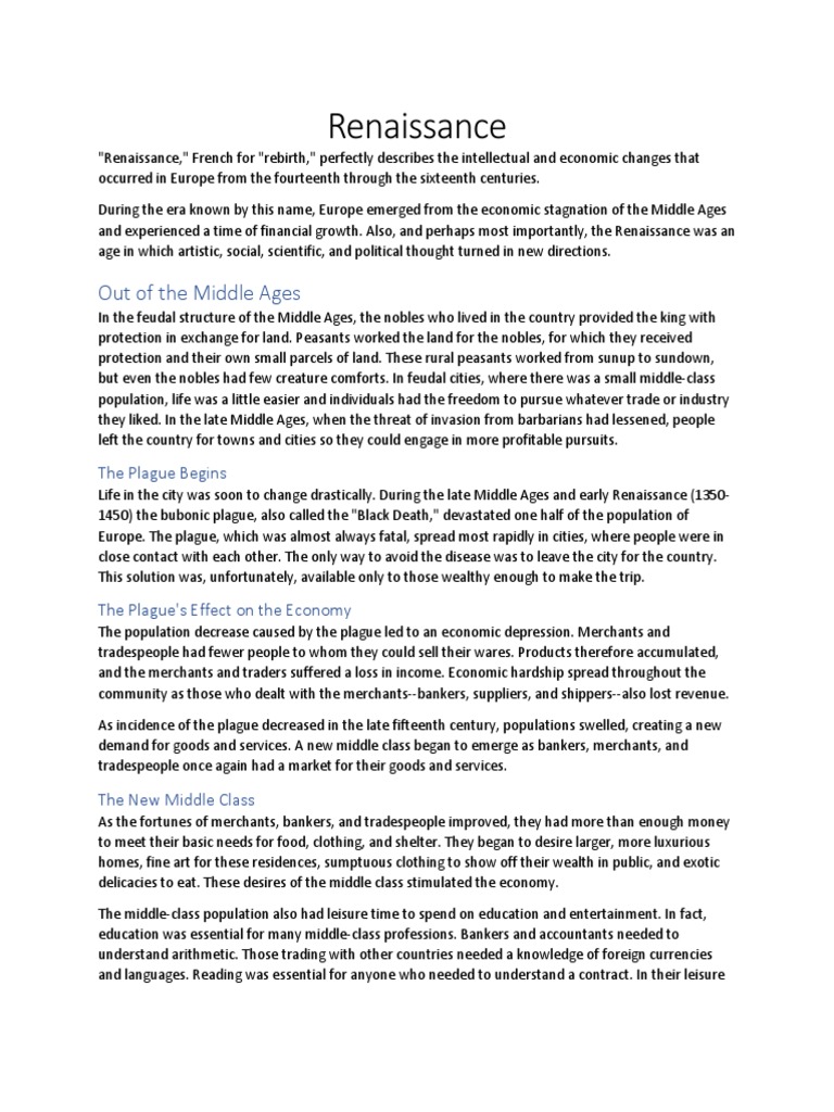 Renaissance | PDF | Christopher Columbus | Renaissance