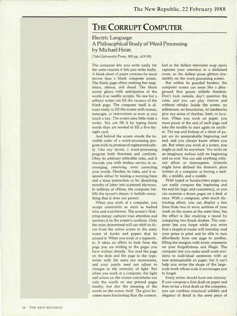 The Corrupt Computer | PDF | Computing And Information Technology ...