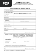 Du Migration Certificate Form | PDF | Career & Growth