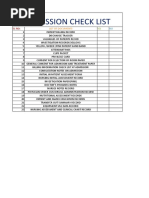 Pre & POst Operative Checklist | PDF | Surgery | Clinical Medicine