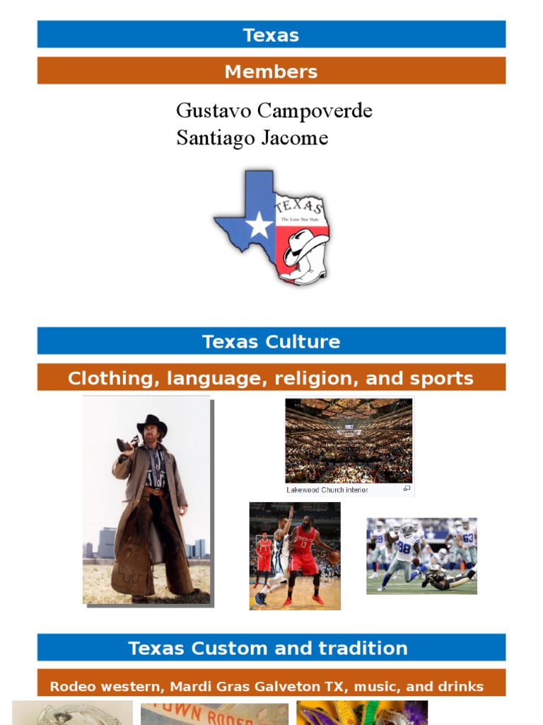 Evandro Caregnato: Texas Culture Overview | PDF