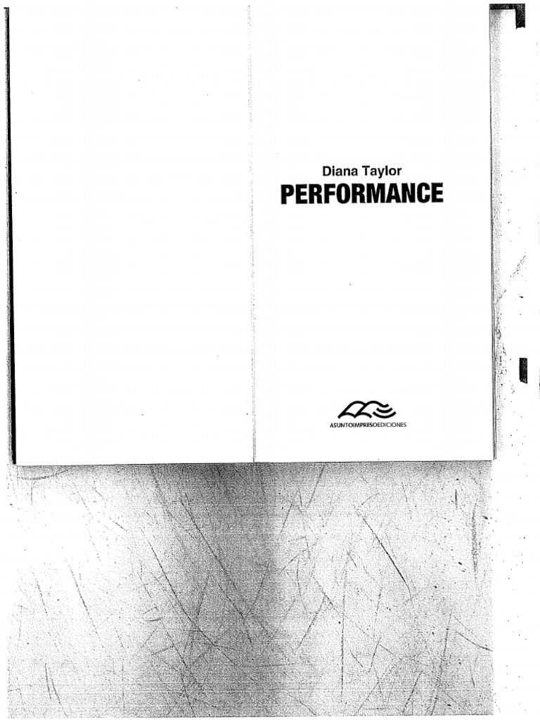 Performance Diana Taylor PDF | PDF Performance Diana Taylor PDF | PDF