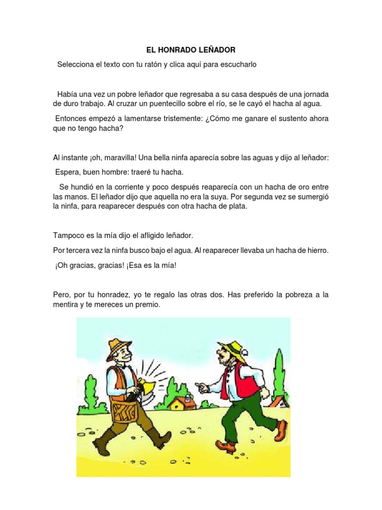 El Honrado Leñador | PDF | Historia | Poesía