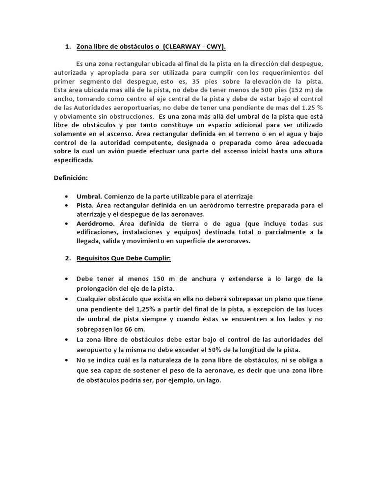 Aeropuerto Trabajo | PDF | Pista | Aeropuerto