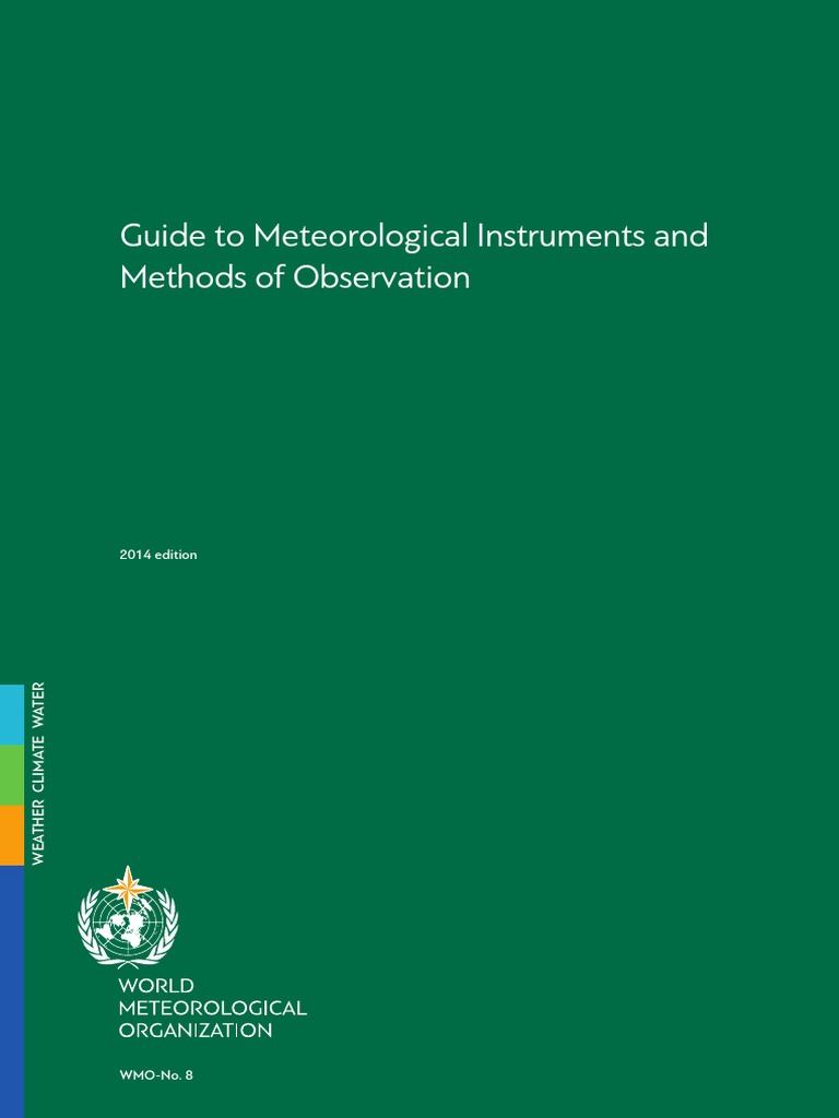 Wmo 8 en | PDF | Meteorology | Weather