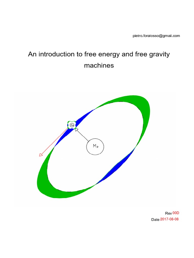 An Introduction To Free Energy and Free Gravity Machines Rev 00 D | PDF ...