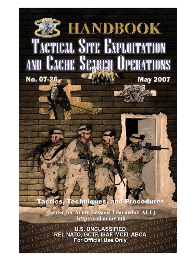 Tactical Site Exploitation Guide | PDF
