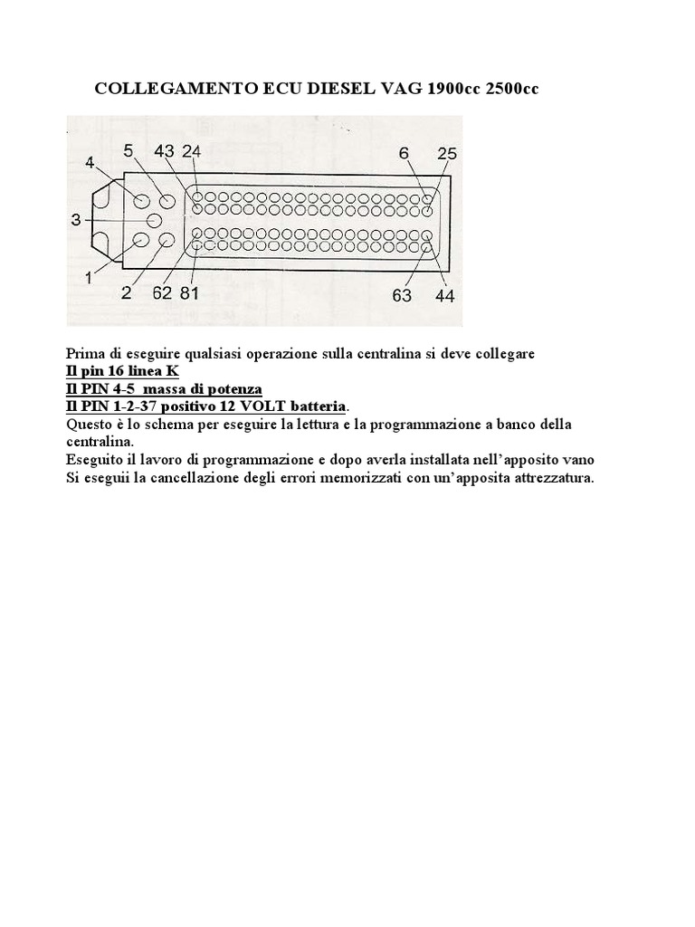 Ecu Vag Edc15 Static PDF | PDF