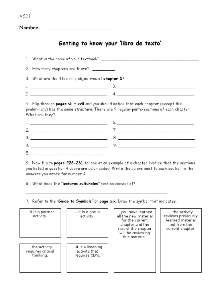 ASD1 Getting To Know Your Textbook | PDF | Books