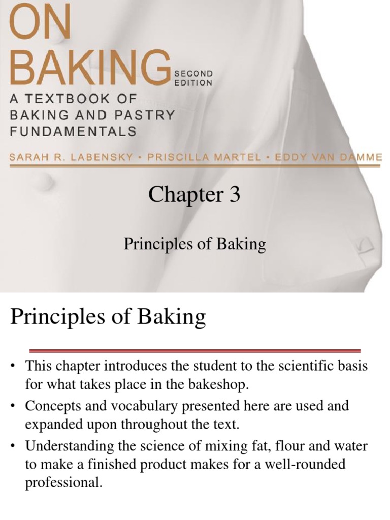 Chapter III - Principles of Baking.ppt | Taste | Dough