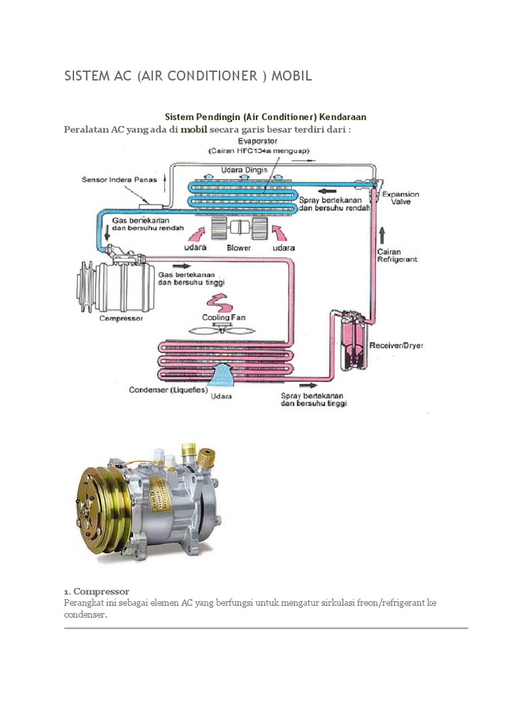 Teori Sistem Ac Mobil | PDF