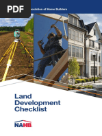 Land Development Checklist | PDF | Zoning | Easement