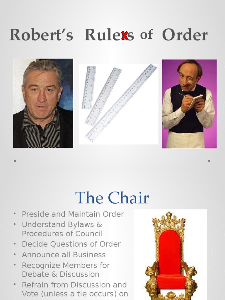 Roberts Rules of Order | Quorum | Committee