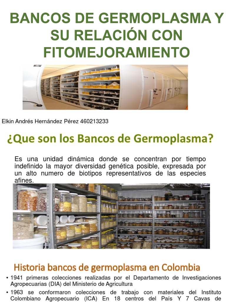 Bancos de Germoplasma | Biodiversidad | Agricultura