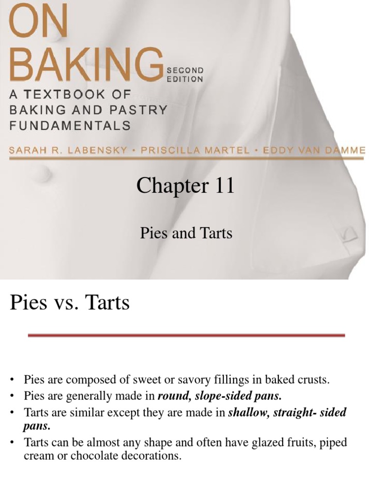 Chapter XI - Pies and Tarts | PDF | Baking | Custard