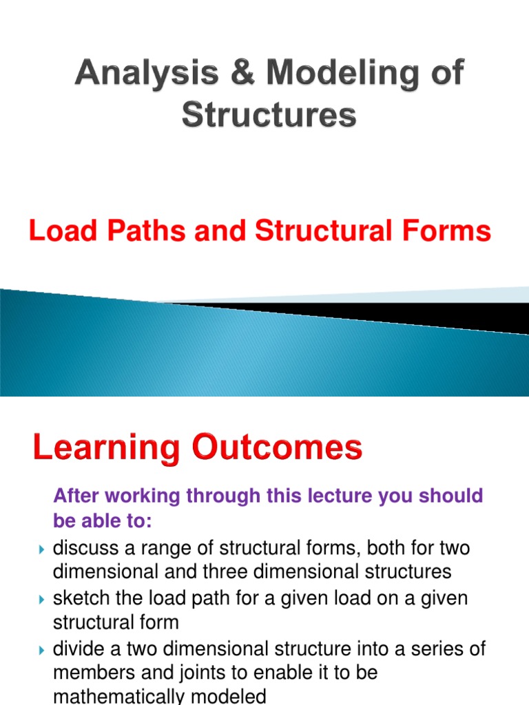 Lecture - 2 Types of Structures | PDF | Beam (Structure) | Truss
