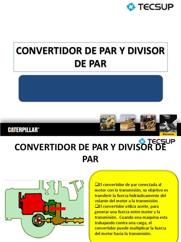 Convertidor de Par y Divisor de Par | PDF | Transmisión (Mecánica ...