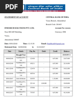 Canara Bank Statement | PDF