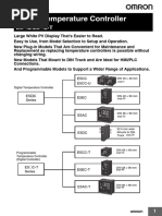 Manual 111010 XMT1000 Temperature Controller | PDF | Relay | Thermocouple