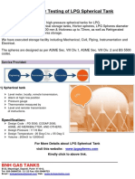 LPG Spherical Tank Design and Construction | PDF