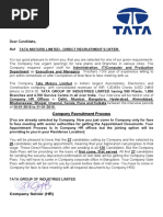 Infosys Offer Letter | PDF | Identity Document | Government And Personhood