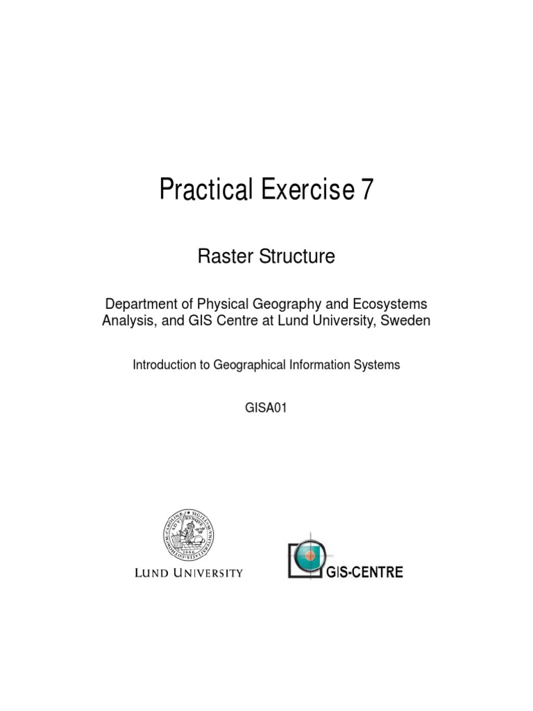 7 Raster Structure PDF | PDF | Image Resolution | Arc Gis
